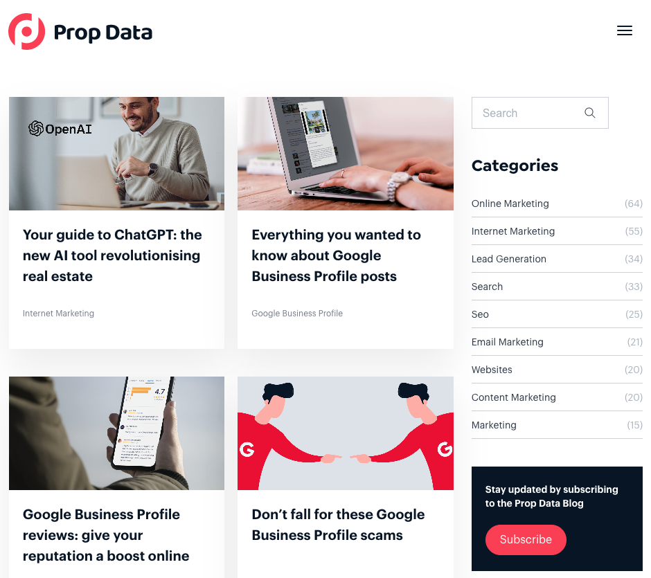 Prop Data Knowledge Prop Data Knowledge